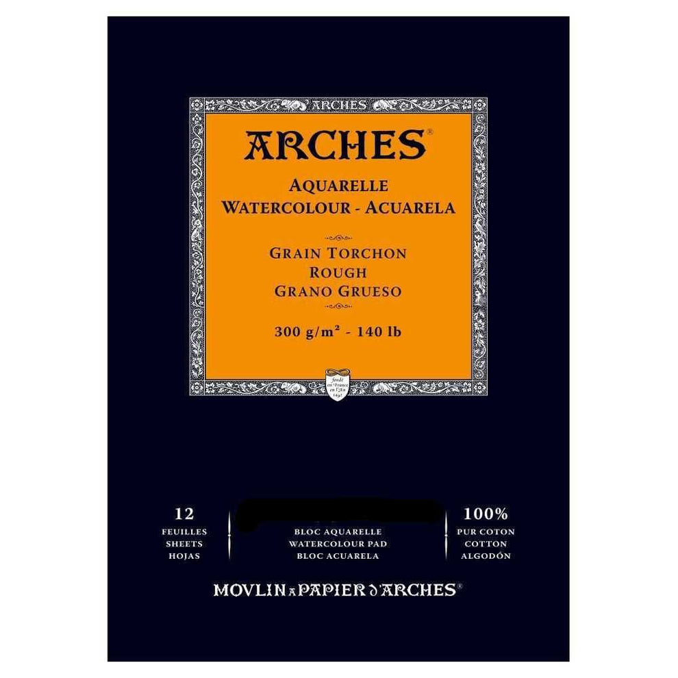 Arches Watercolour Paper Pad Rough 300gsm – Art to Art